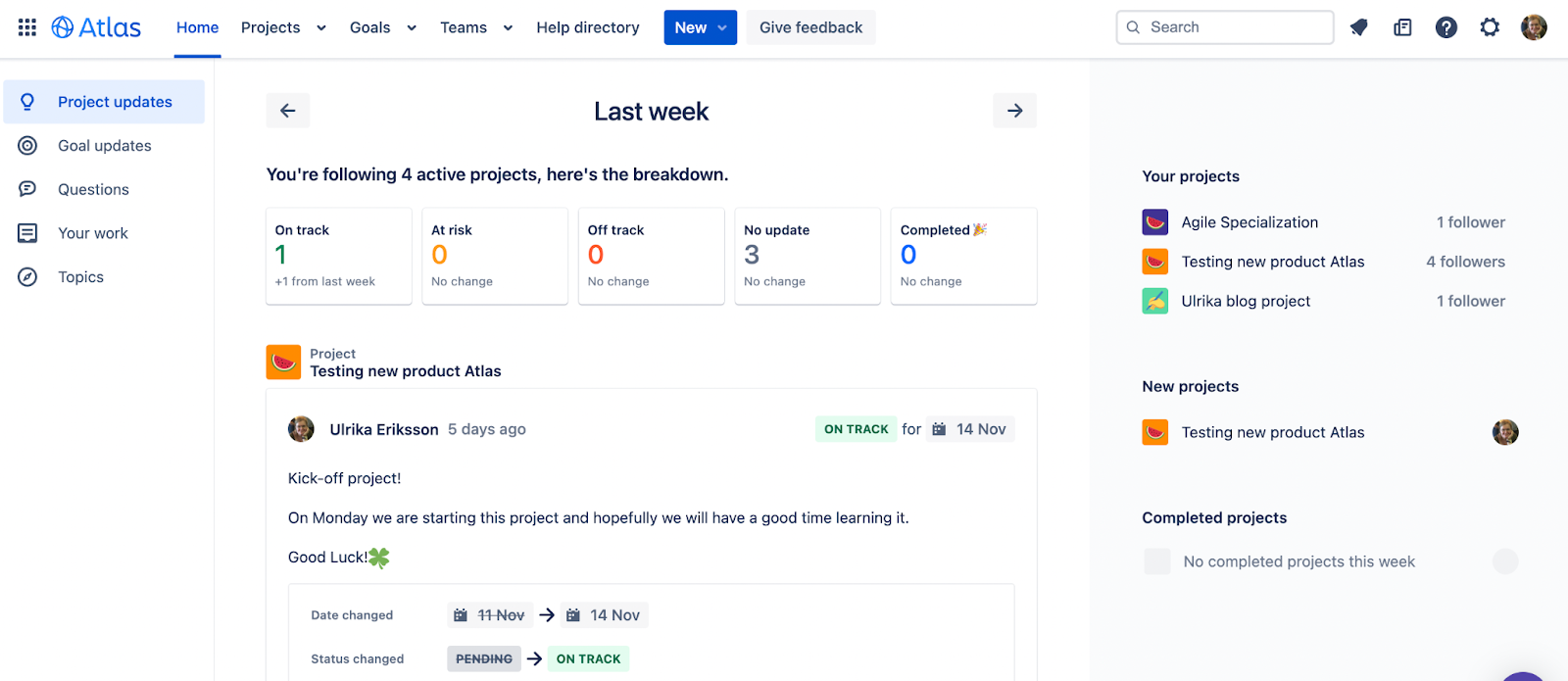 Meet Atlas — Atlassian's brand new teamwork solution