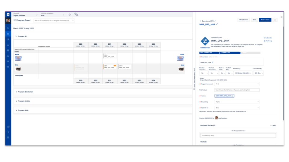 How to manage dependencies with Jira Align