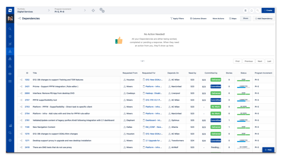 How to manage dependencies with Jira Align