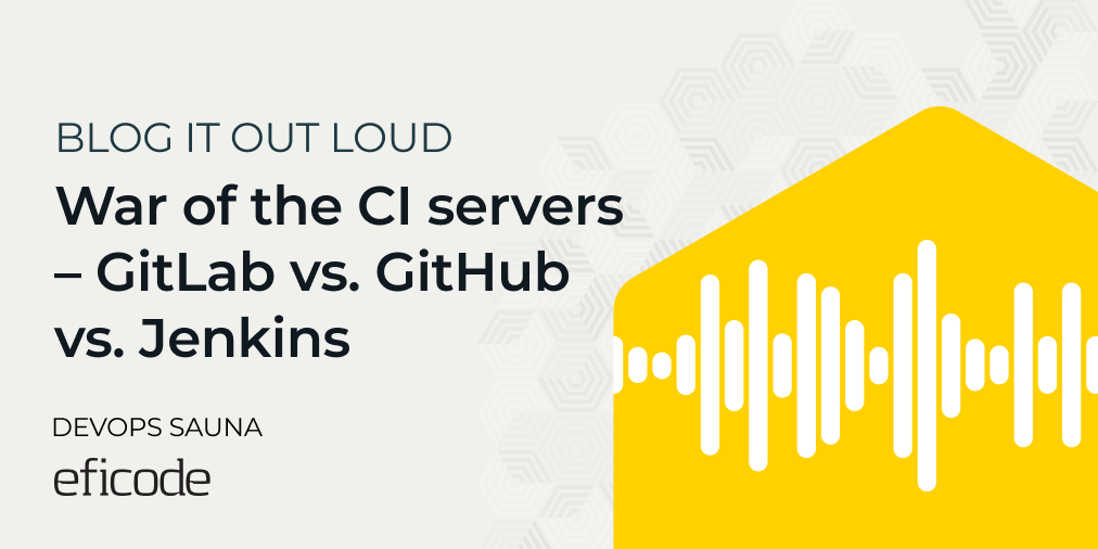 Blog it out loud: War of the CI servers – GitLab vs. GitHub vs. Jenkins