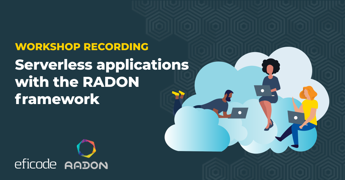 Workshop recording: Serverless applications with the new RADON ...